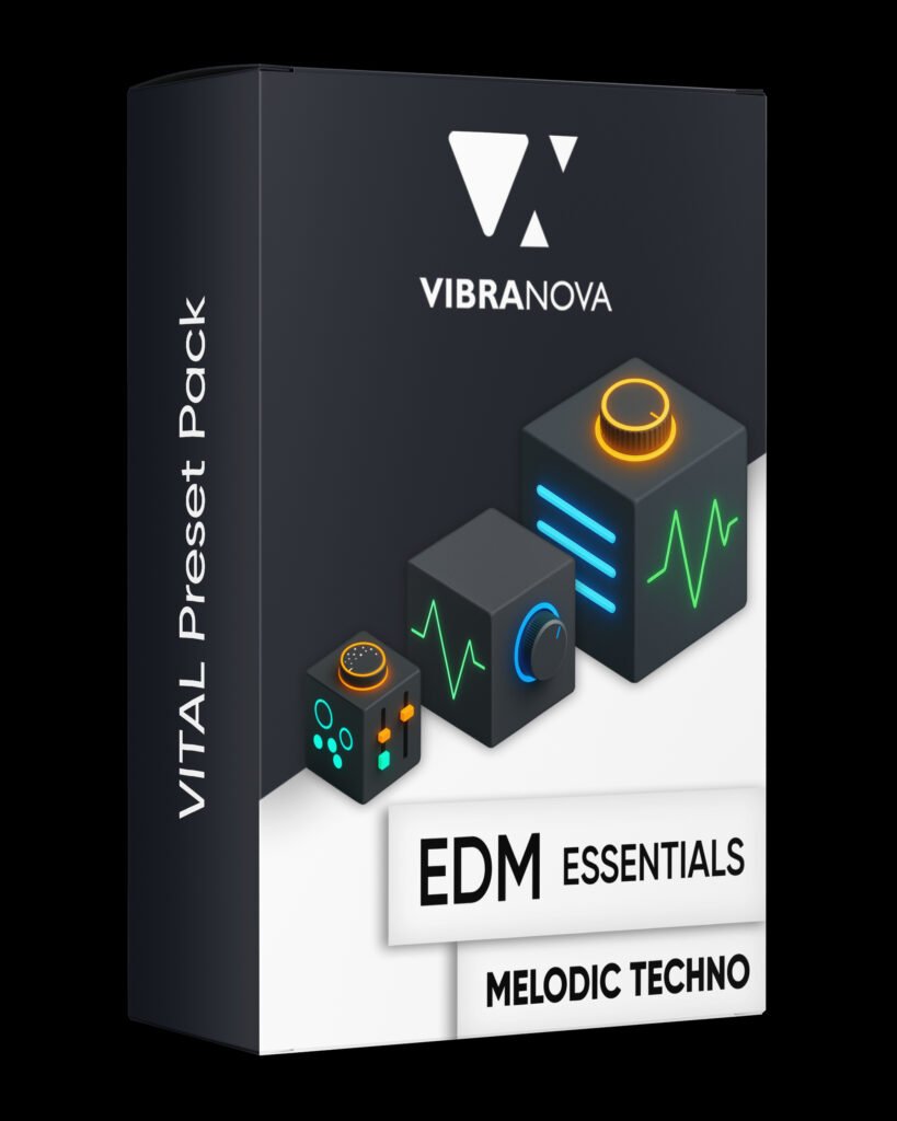EDM Essentials - Techno Preset pack for Vital