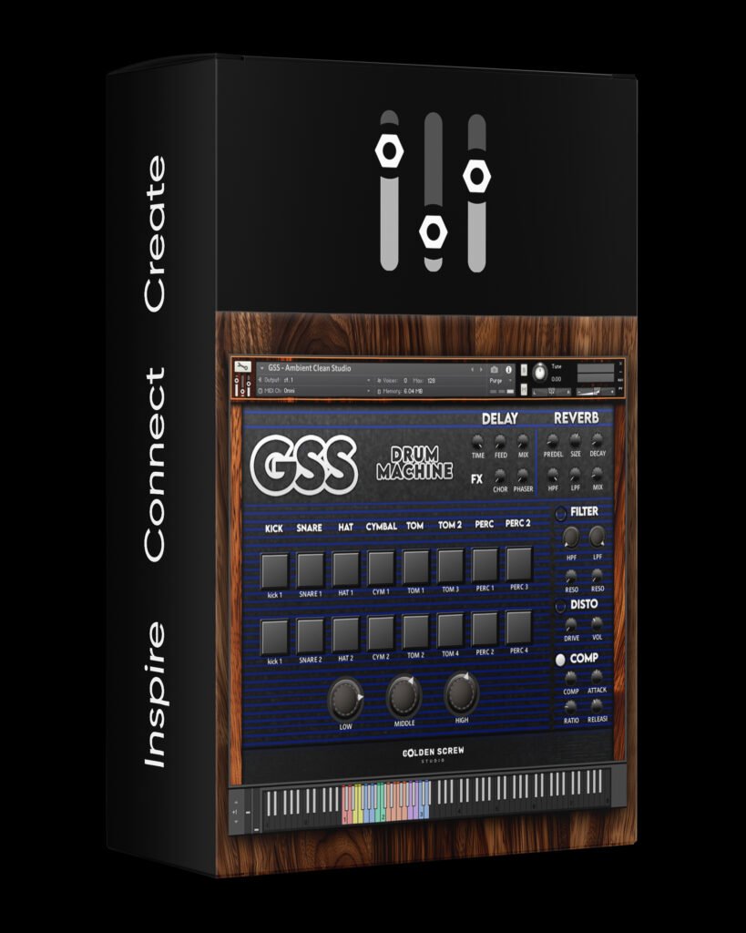 GSS Drum Machine - Percussion Workstation for Kontakt 7.6